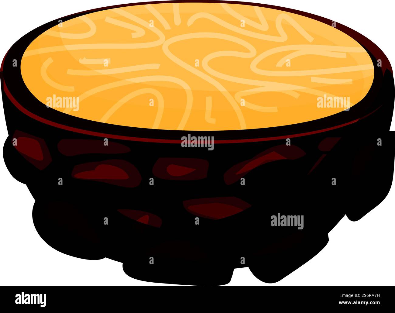 Cutted truffle icon cartoon vector. Fungus mushroom. Cooking fungi ...