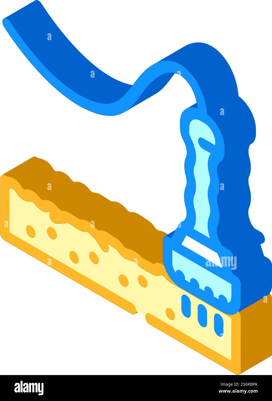 laser resurfacing isometric icon vector. laser resurfacing sign ...