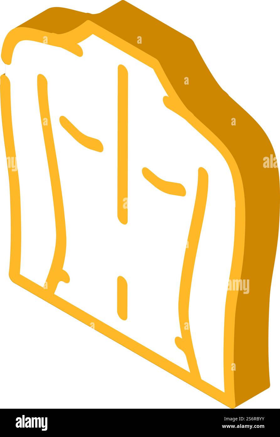 back massage isometric icon vector. back massage sign. isolated symbol ...