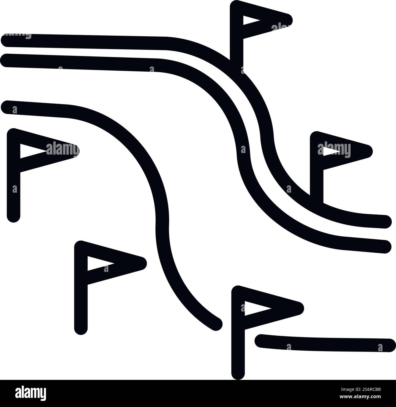 White pass ski map Stock Vector Images - Alamy