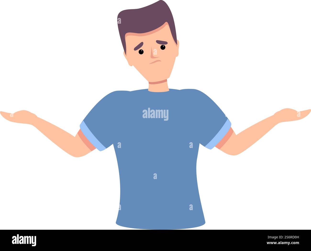 Choice confused icon cartoon vector. Uncertainty vuca. Business ...