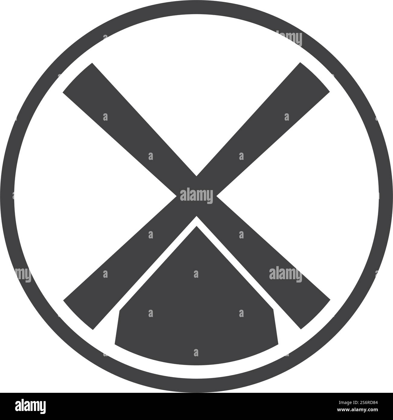 Windmill logo hi-res stock photography and images - Alamy
