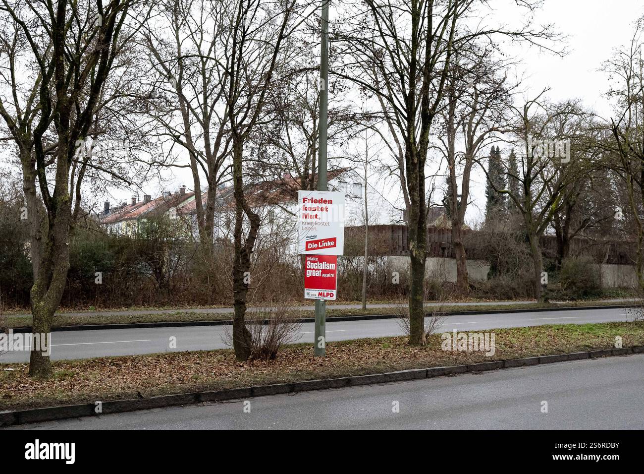 Muenchen GER, Themenbild, Wahlplakate zur Bundestagswahl in Deutschland ...