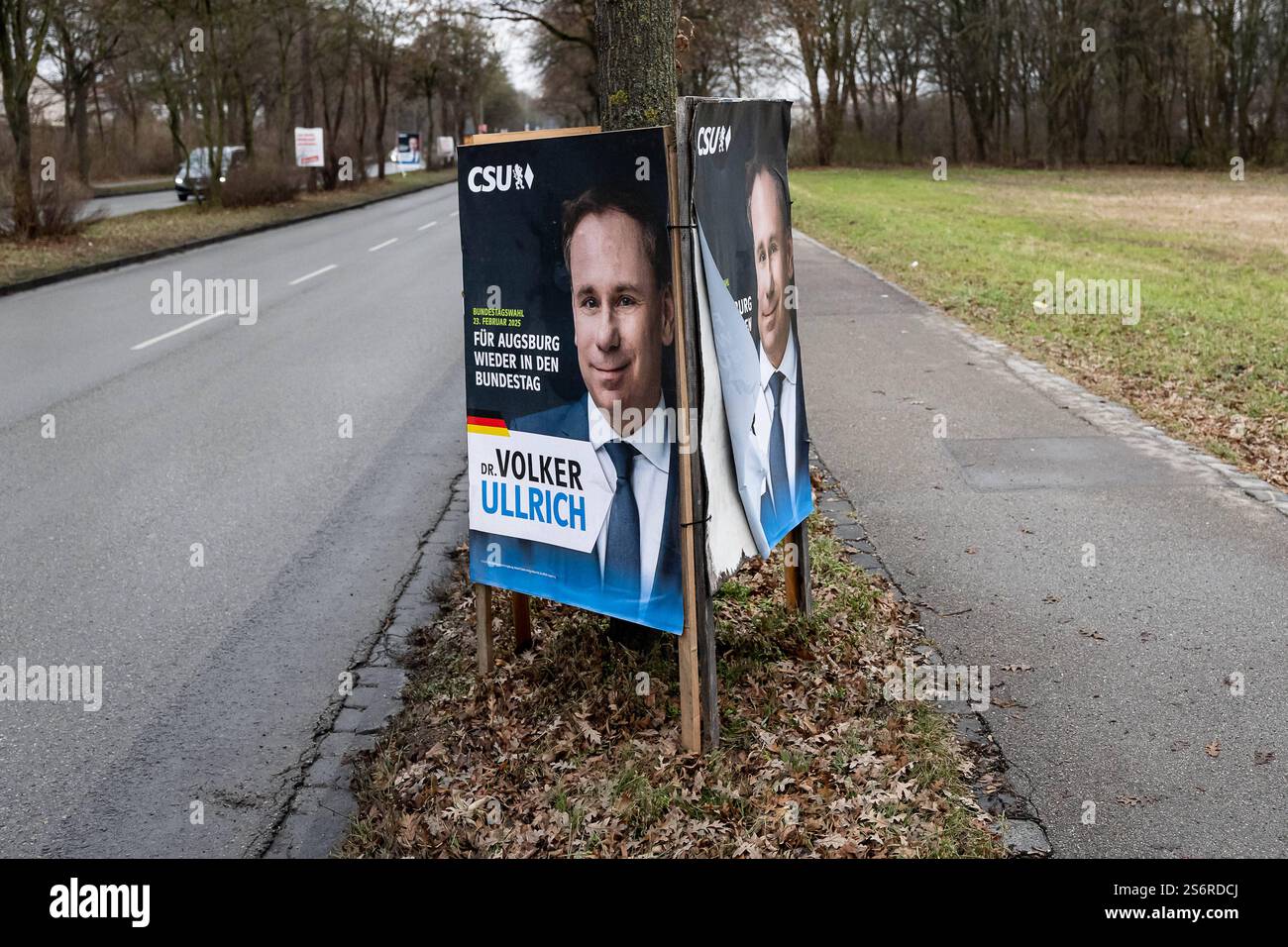 Muenchen GER, Themenbild, Wahlplakate zur Bundestagswahl in Deutschland ...
