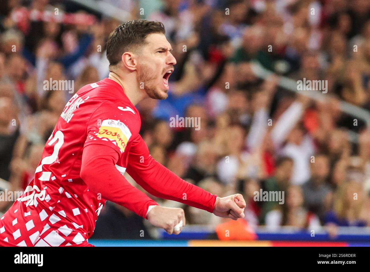 Zagreb, Hrvatska. 17th Jan, 2025. ZAGREB, CROATIA - JANUARY 17: Marin ...