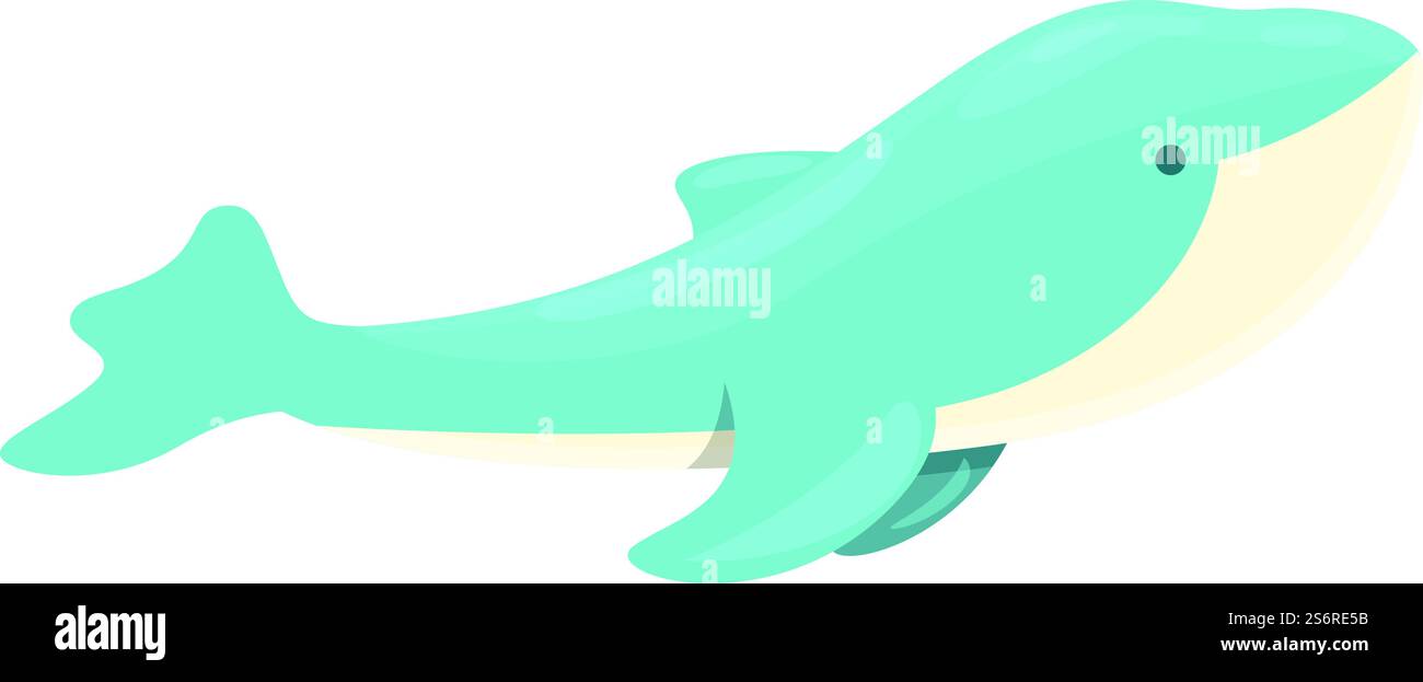 Pool dolphin icon cartoon vector. Aquarium show. Aqua swim. Pool ...