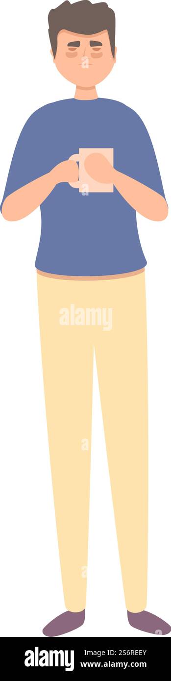 Jet lag problem icon cartoon vector. Flight sleep. Travel insomnia. Jet ...