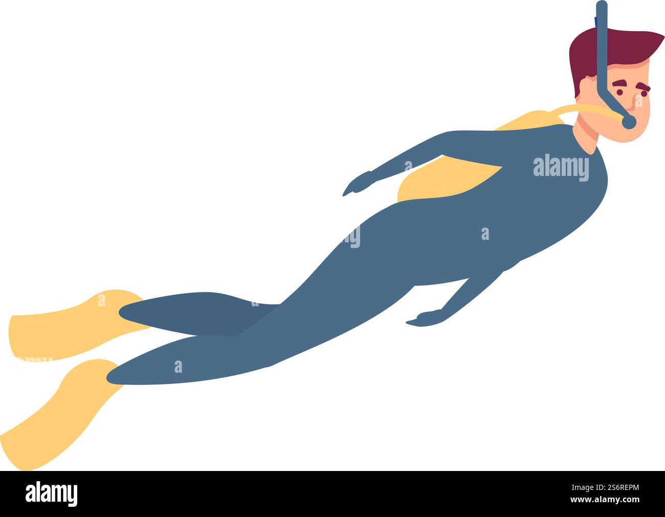 Scuba swimmer icon cartoon vector. Sea diver. Sport diving. Scuba ...
