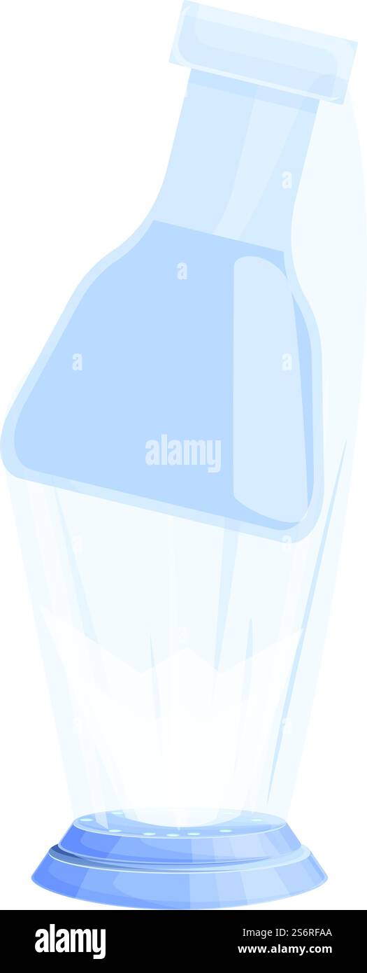 Hologram projector icon cartoon vector. Virtual reality. Light effect ...
