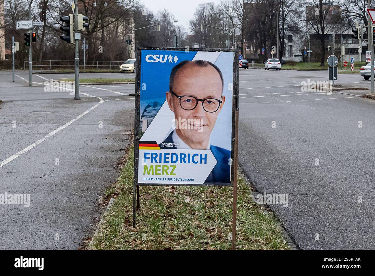 Muenchen GER, Themenbild, Wahlplakate zur Bundestagswahl in Deutschland ...