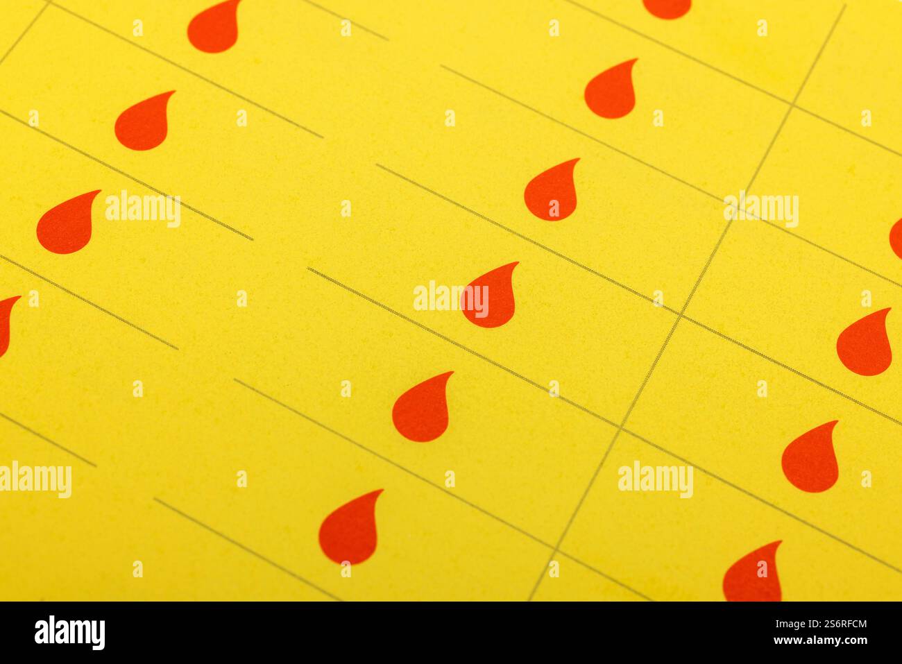 New blood donor card, detail Stock Photo - Alamy