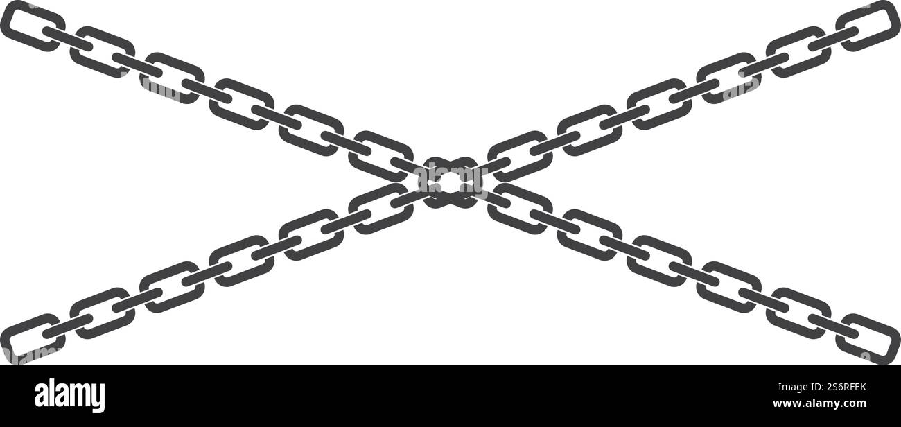 Chain illustration logo vector design Stock Vector Image & Art - Alamy