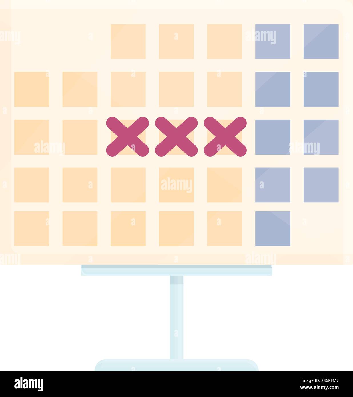 Event calendar icon cartoon vector. Week schedule. Meeting planner ...
