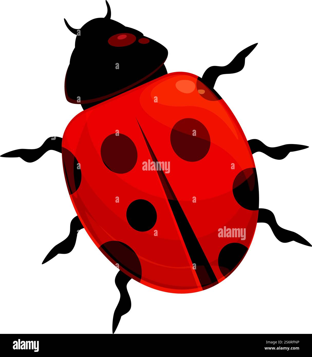 Wild ladybug icon cartoon vector. Bug ladybird. Beetle insect. Wild ...