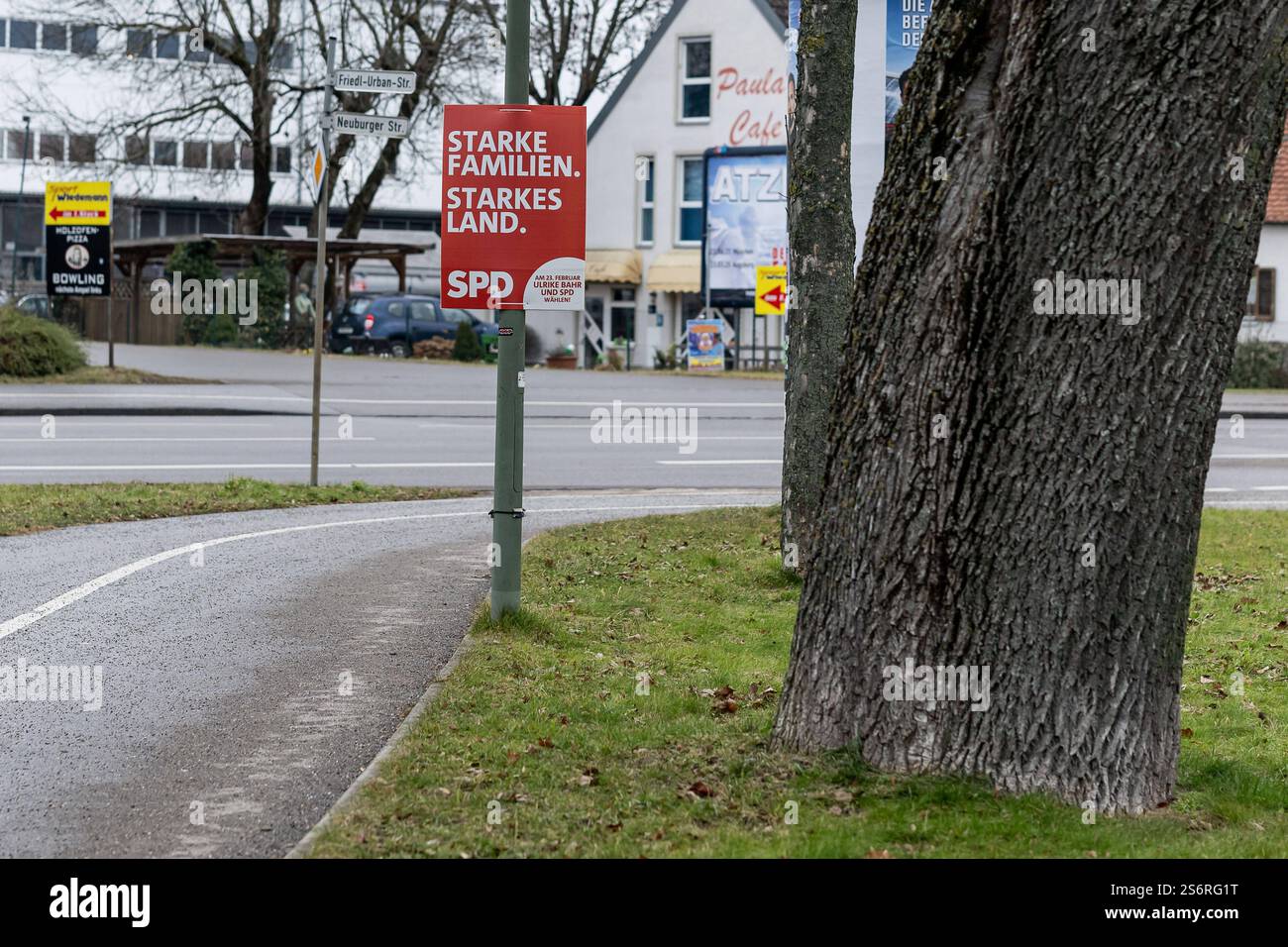 Muenchen GER, Themenbild, Wahlplakate zur Bundestagswahl in Deutschland ...
