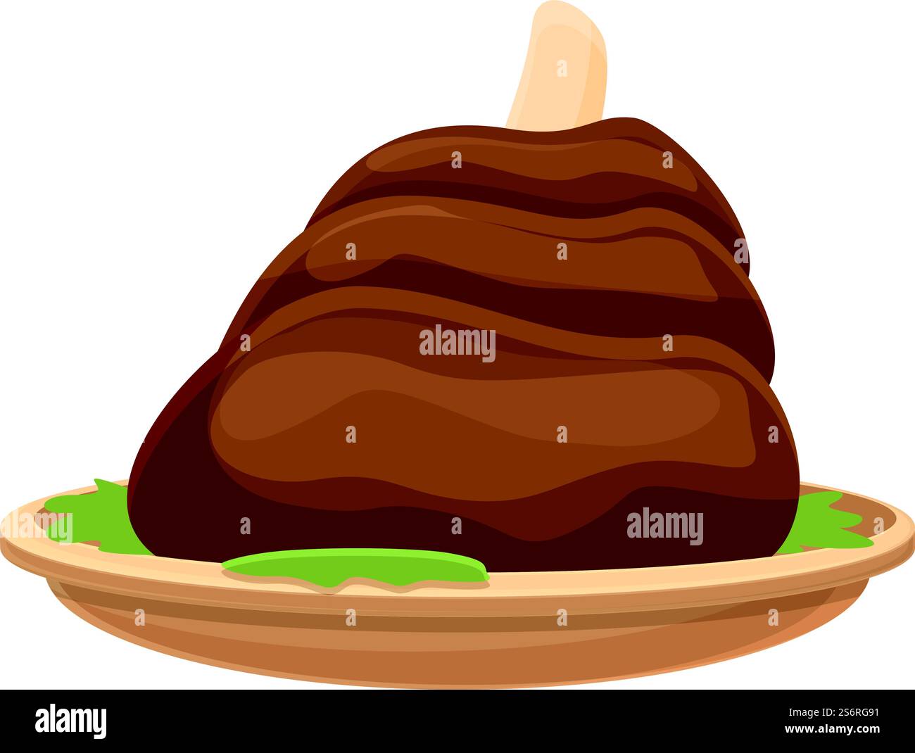 Pork meat icon cartoon vector. Bacon steak. Ham beef butcher. Pork meat ...