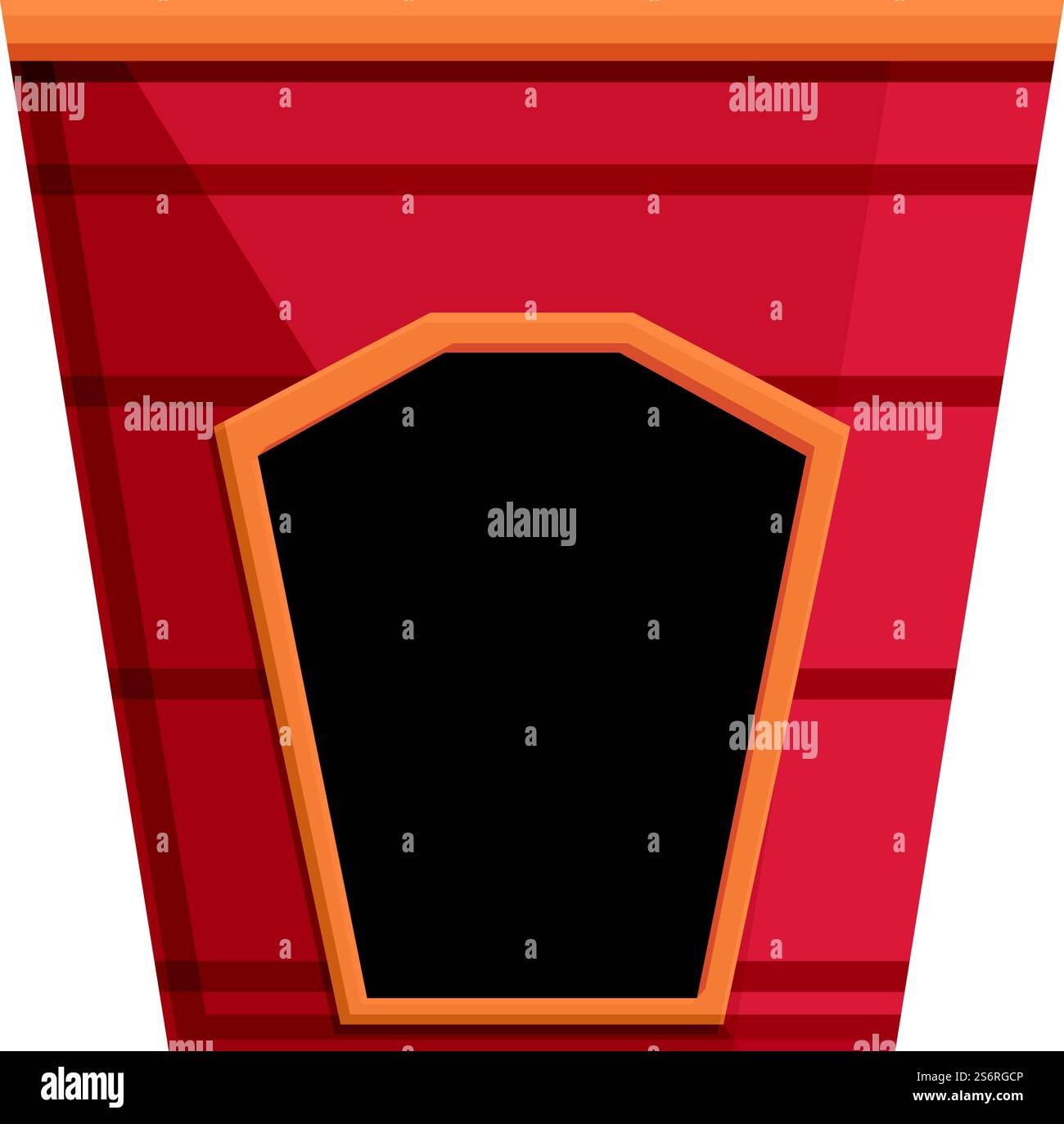 Red dog kennel icon cartoon vector. Pet puppy house. Cute doghouse. Red ...