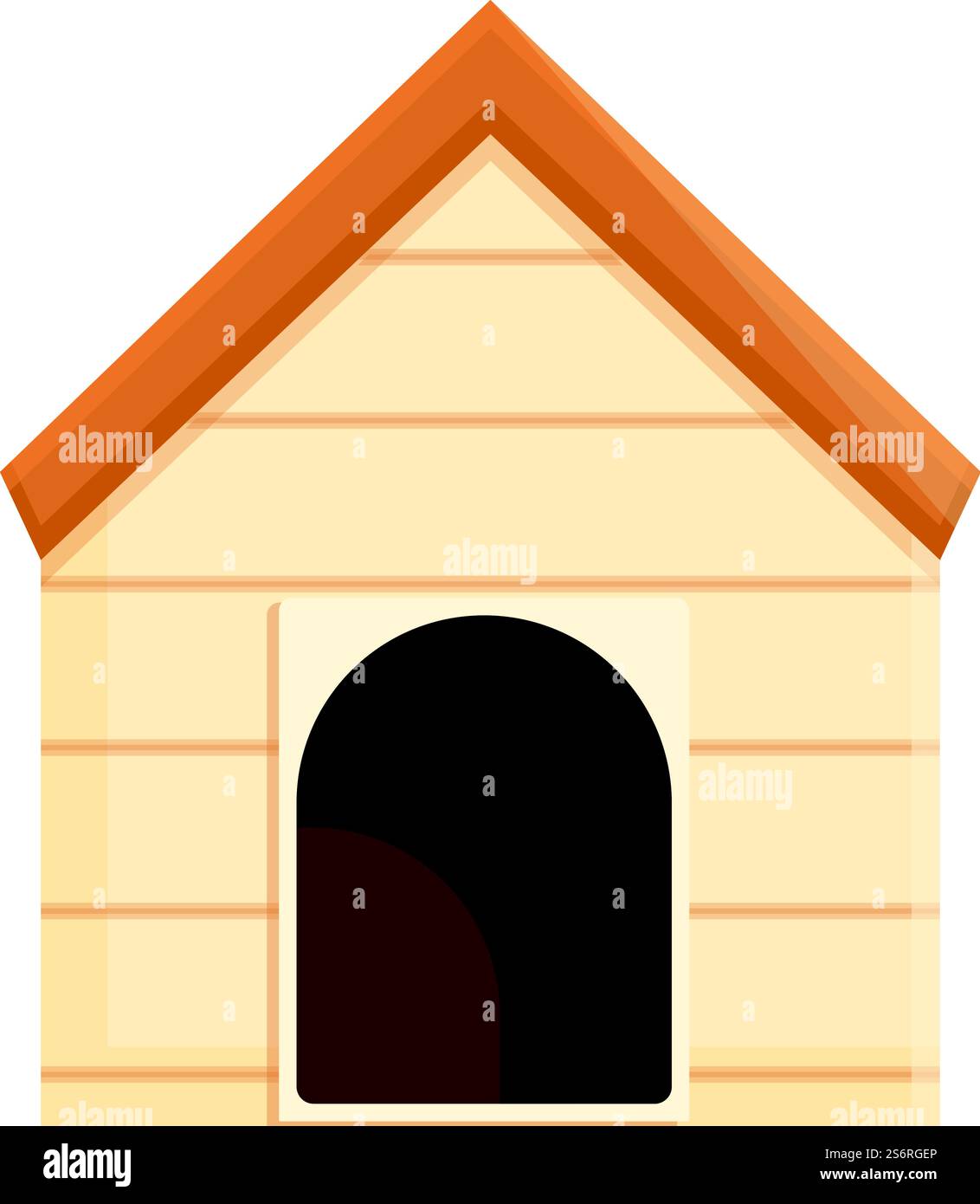 Nature dog kennel icon cartoon vector. Puppy house. Pet doghouse ...