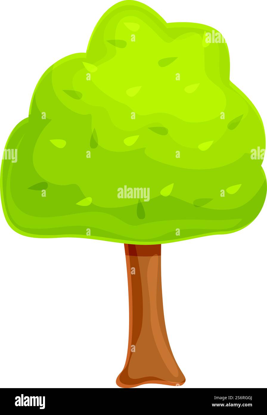 Garden tree icon cartoon vector. Hedge man. Bush trim. Garden tree icon ...