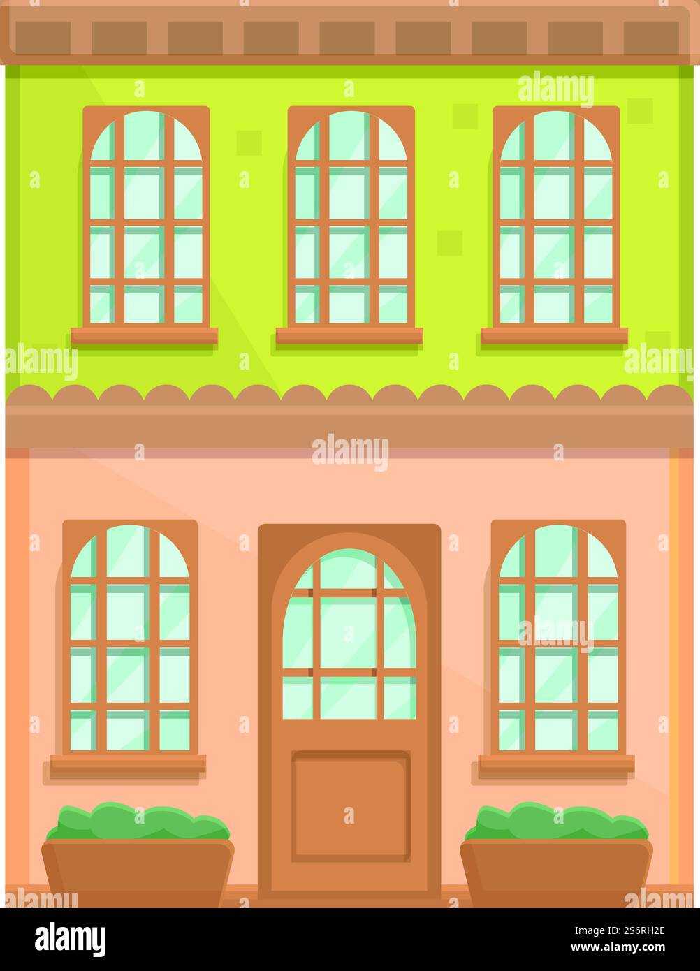 Coffeehouse icon cartoon vector. Coffee shop. Cafeteria building ...
