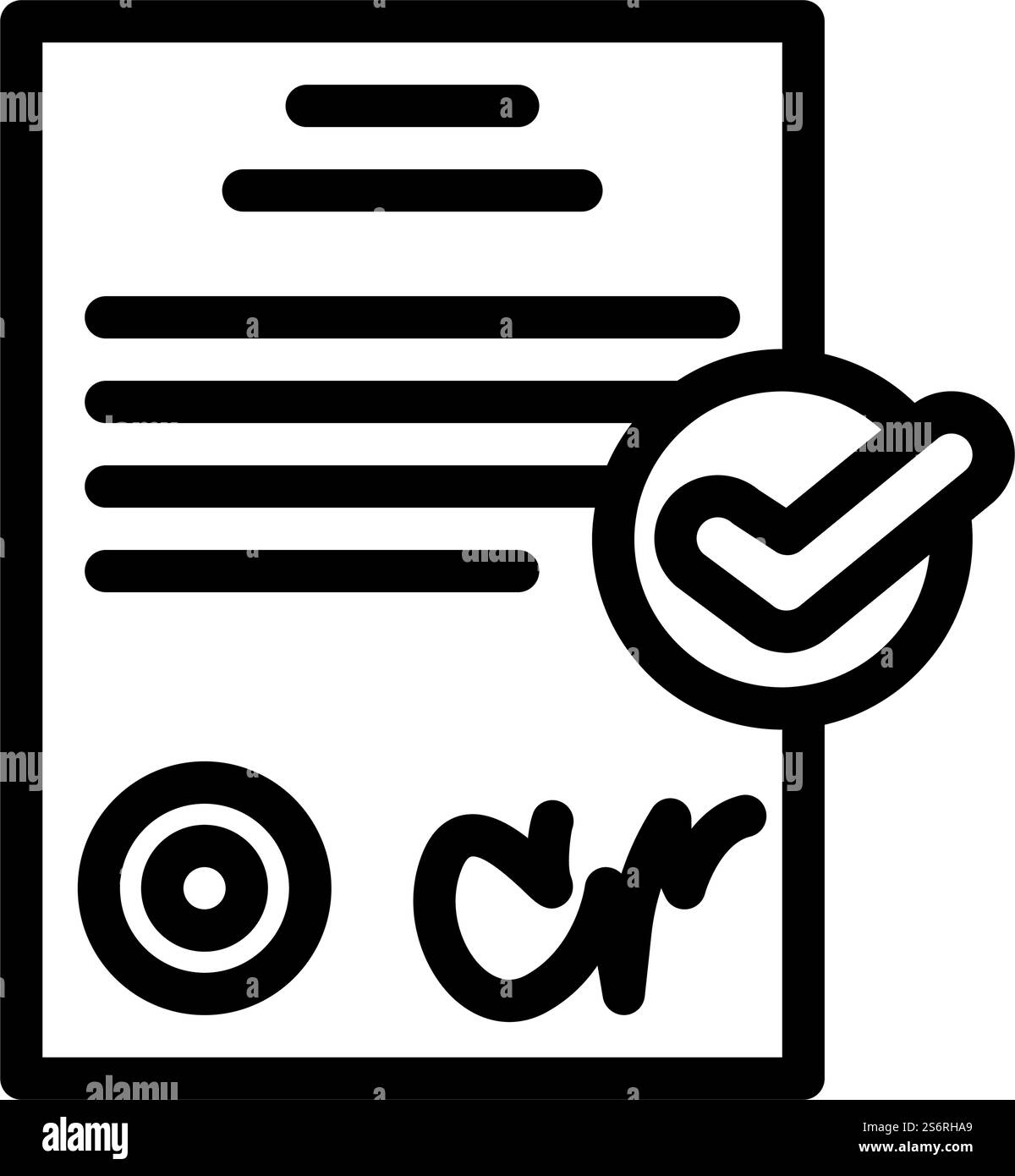 documentation compliance line icon vector. documentation compliance ...