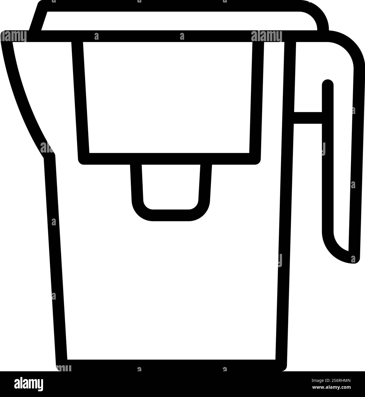 Classic water filter jug icon. Outline classic water filter jug vector ... Classic water filter jug icon. Outline classic water filter jug vector ...