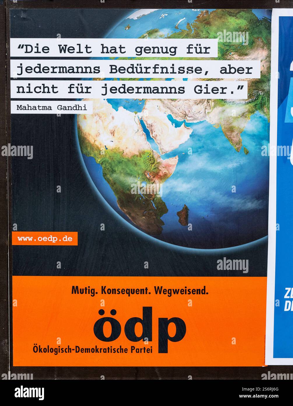 Muenchen GER, Themenbild, Wahlplakate zur Bundestagswahl in Deutschland ...
