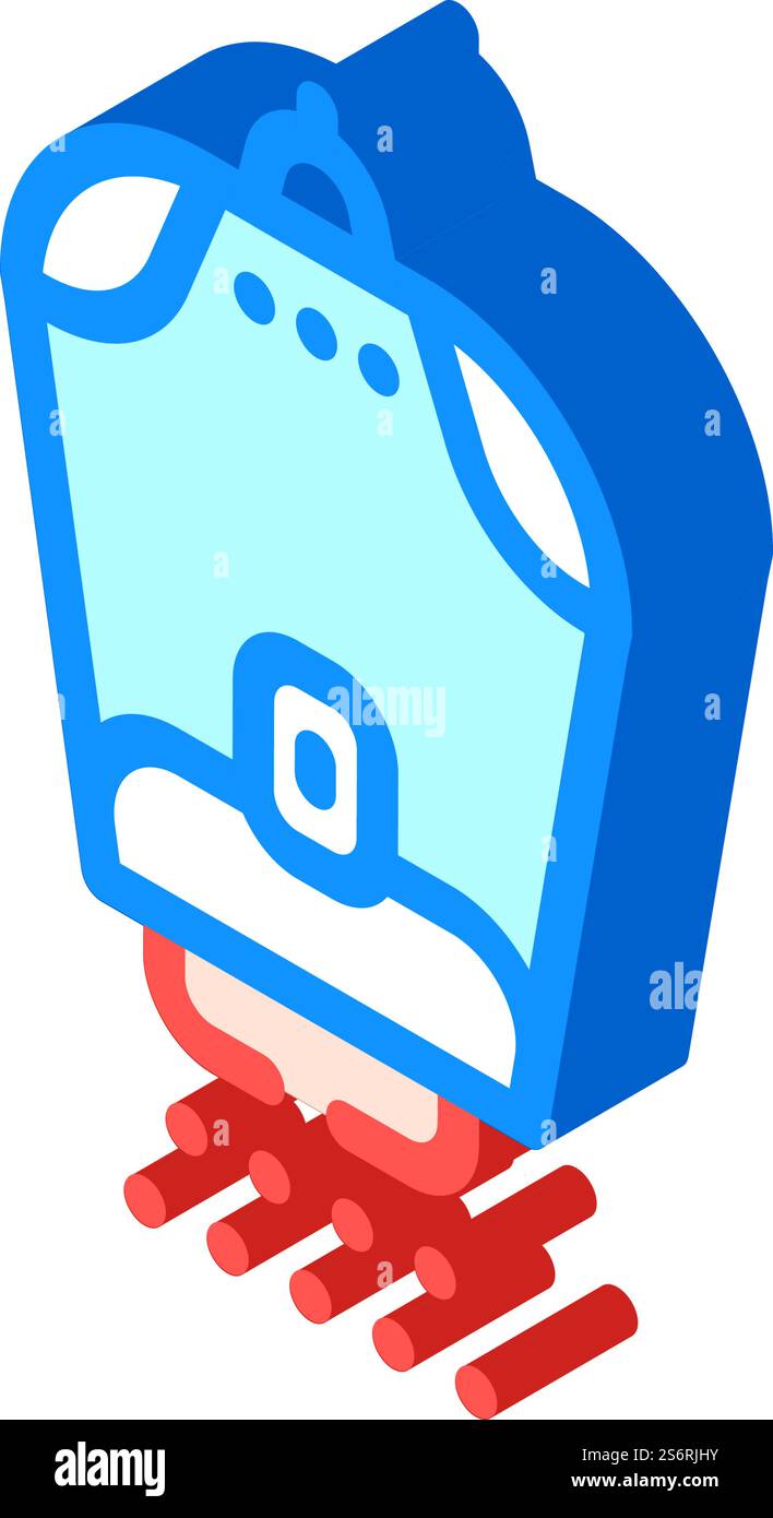 laser epilator gadget isometric icon vector. laser epilator gadget sign ...