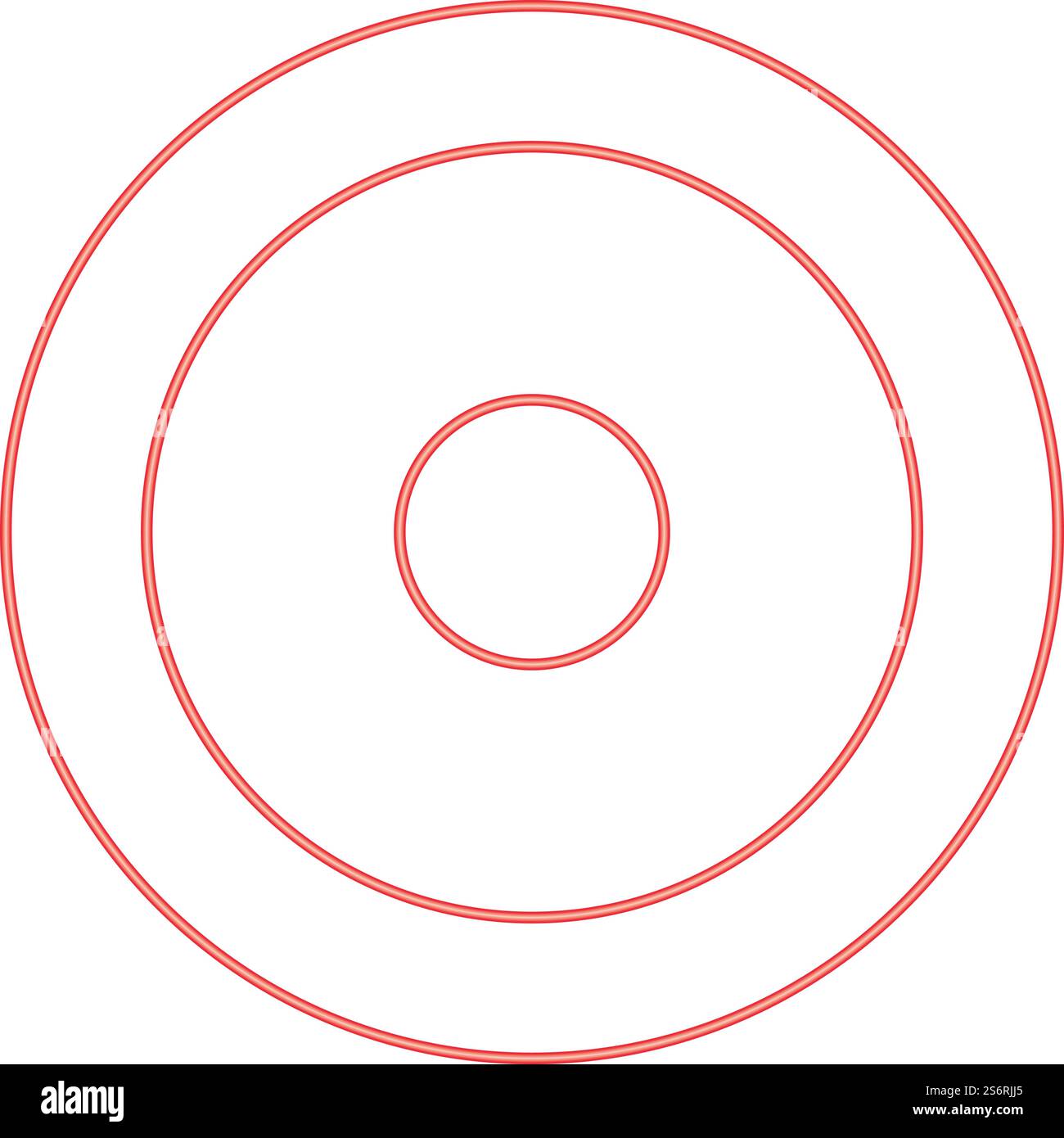 Neon symbol sun red color vector illustration image flat style light ...