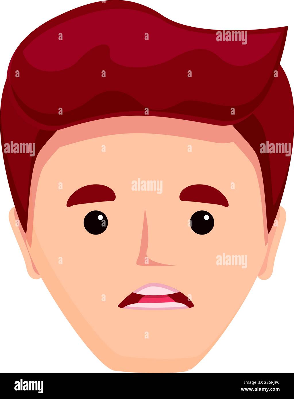 Mouth animation icon cartoon vector. Speech character. Lip sync. Mouth ...