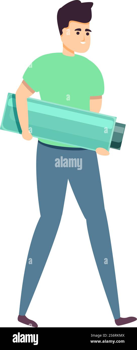 Realization energy icon cartoon vector. Business success. Startup power ...