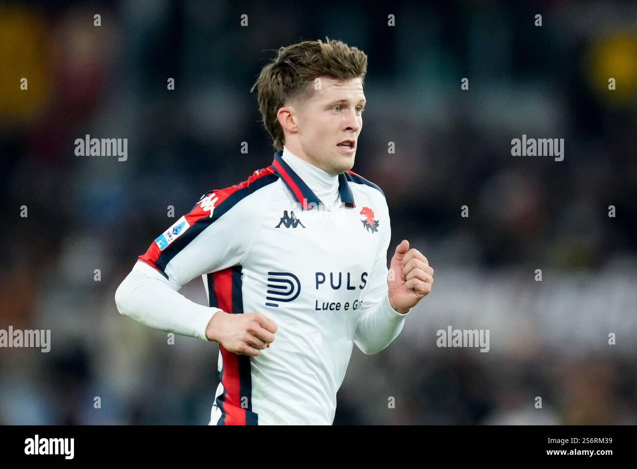 Rome, Italy. 17th Jan, 2025. Morten Frendrup of Genoa CFC looks on ...