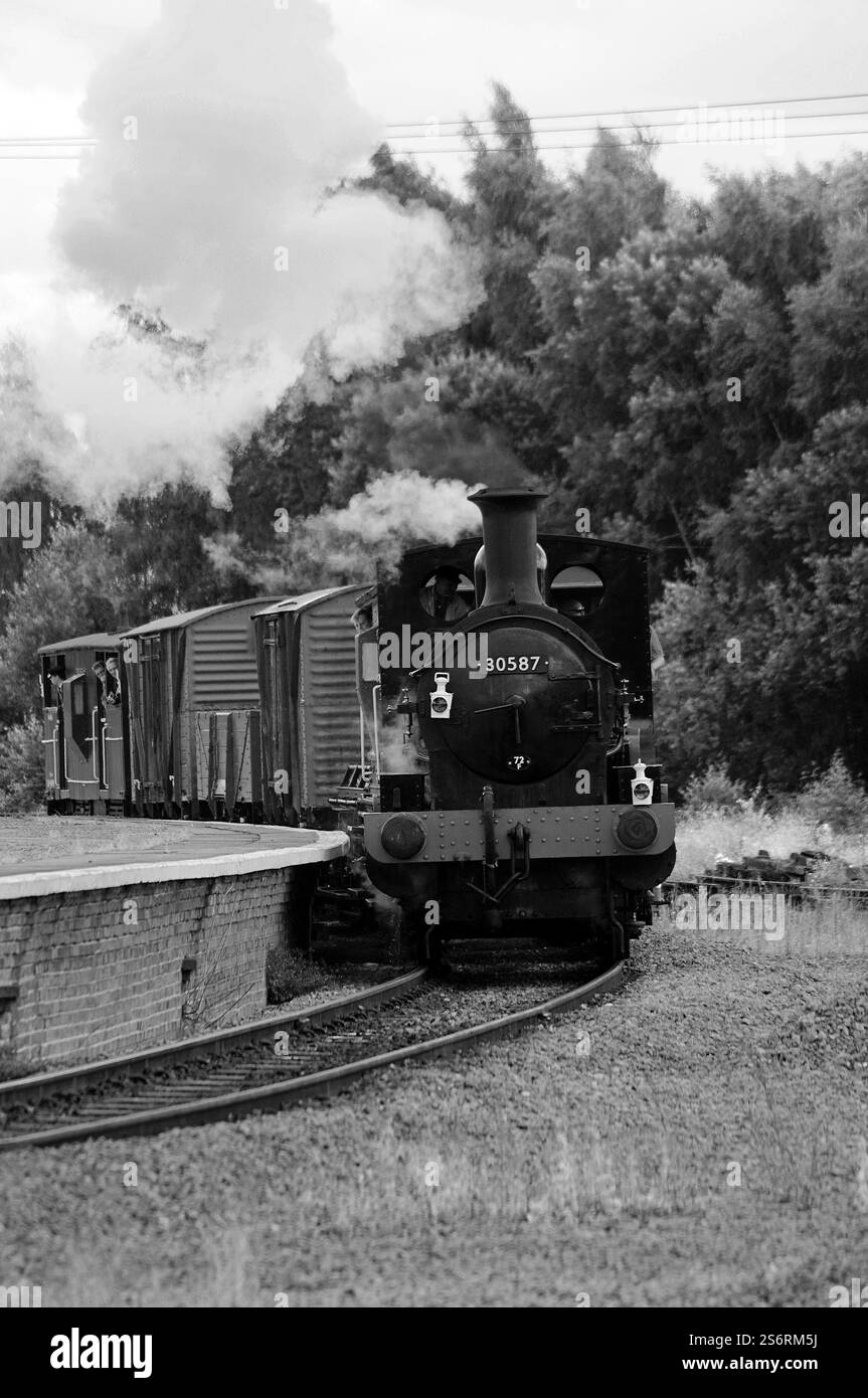 "30587" leaving Lydney Junction Station Stock Photo - Alamy