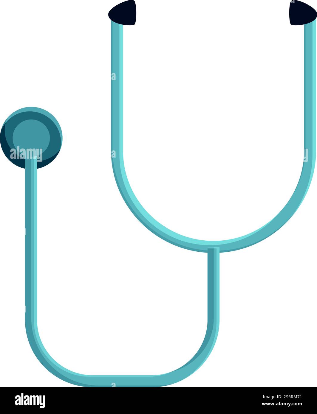 Stethoscope icon cartoon vector. Heart doctor. Medical health ...