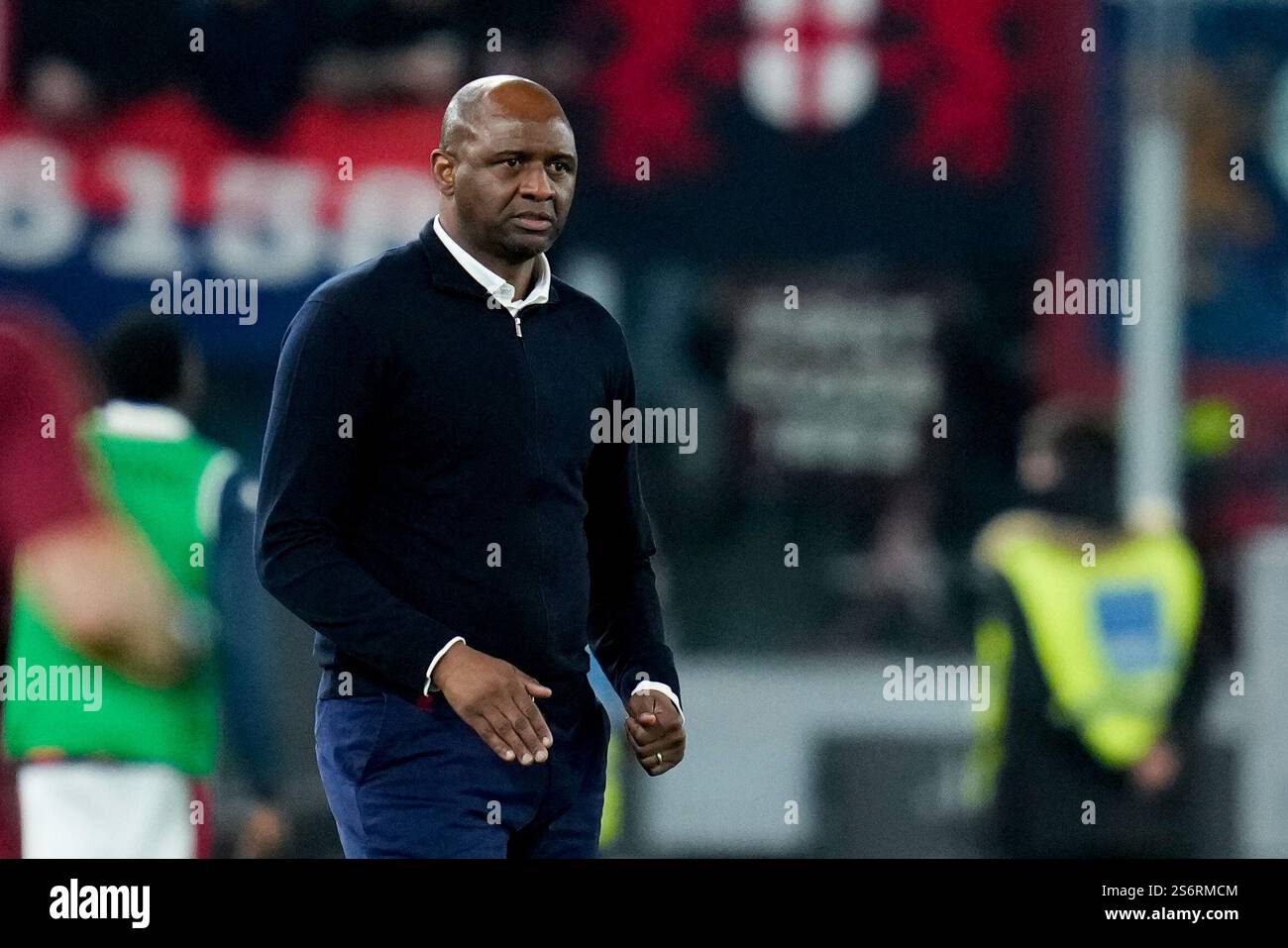 Rome, Italy. 17th Jan, 2025. Patrick Vieira head coach of Genoa CFC ...
