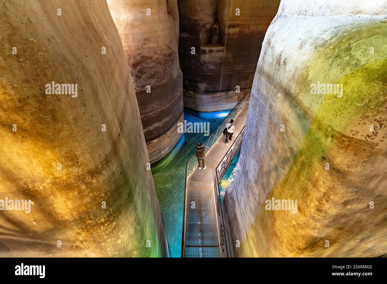 The Palombaro Lungo underground cistern in Matera, Basilicata, Italy ...
