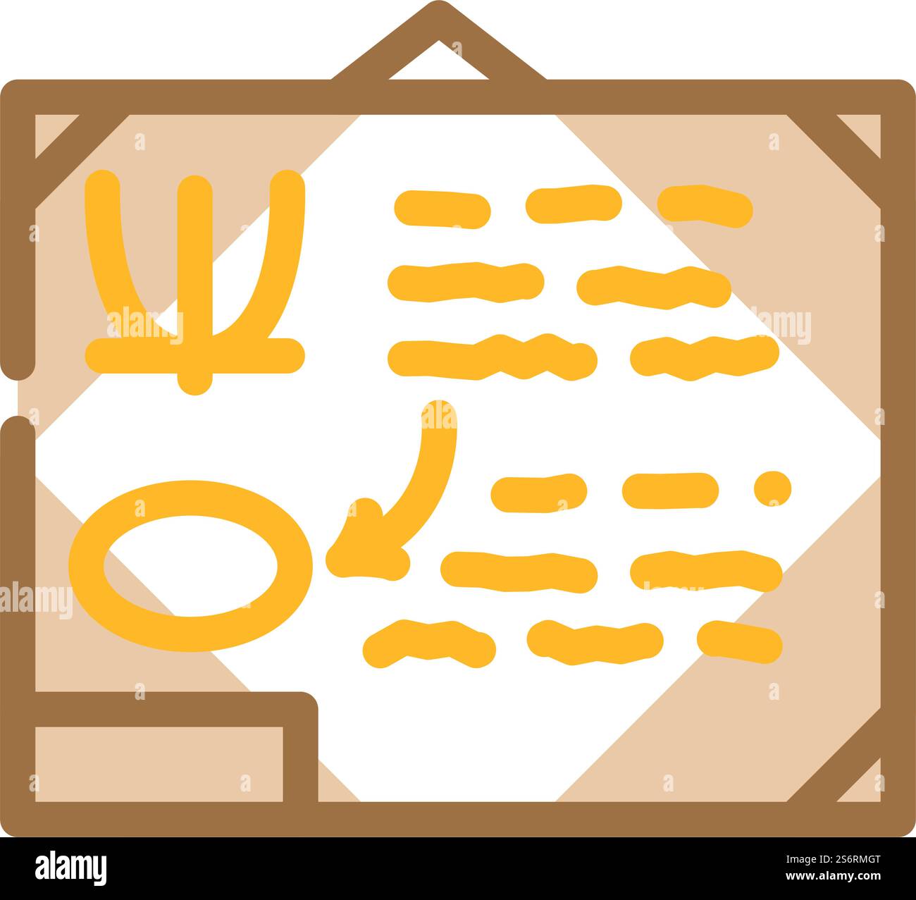 blackboard of classroom color icon vector. blackboard of classroom sign ...