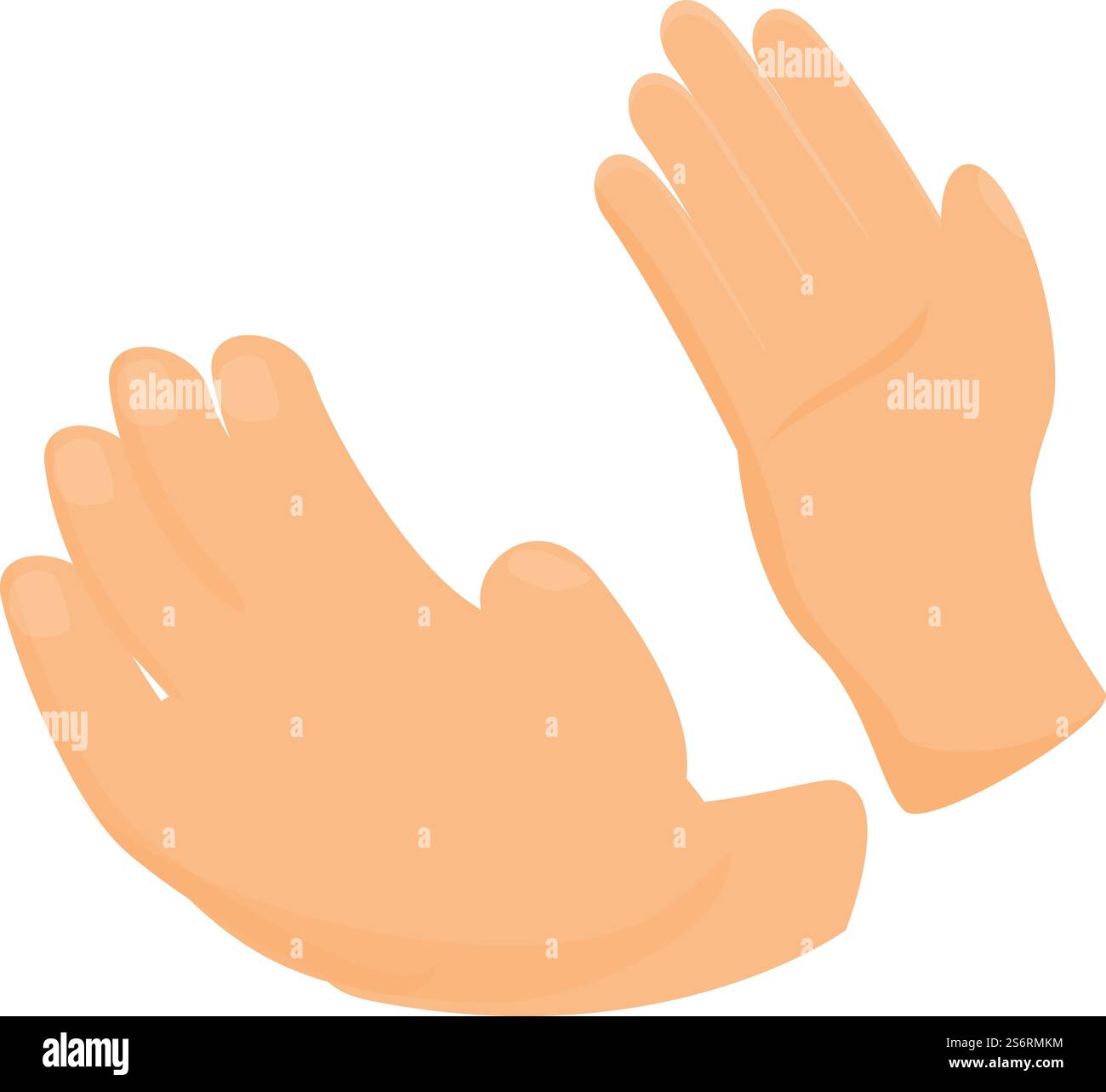 People hand clap icon cartoon vector. Crowd applause. Show hand clap ...