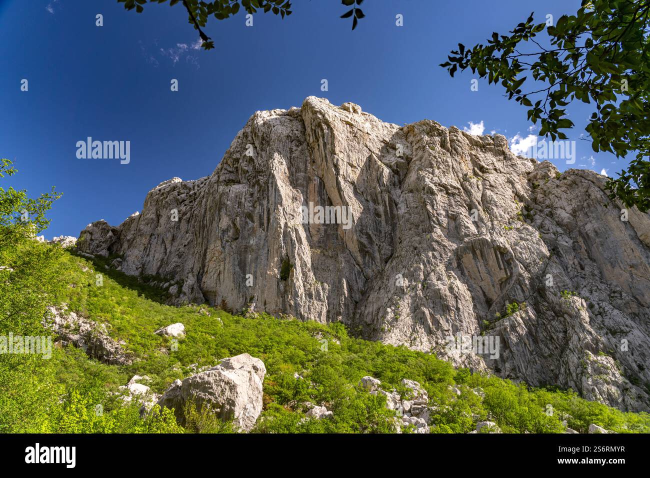 The Velika Paklenica Gorge in Paklenica National Park, Croatia, Europe ...