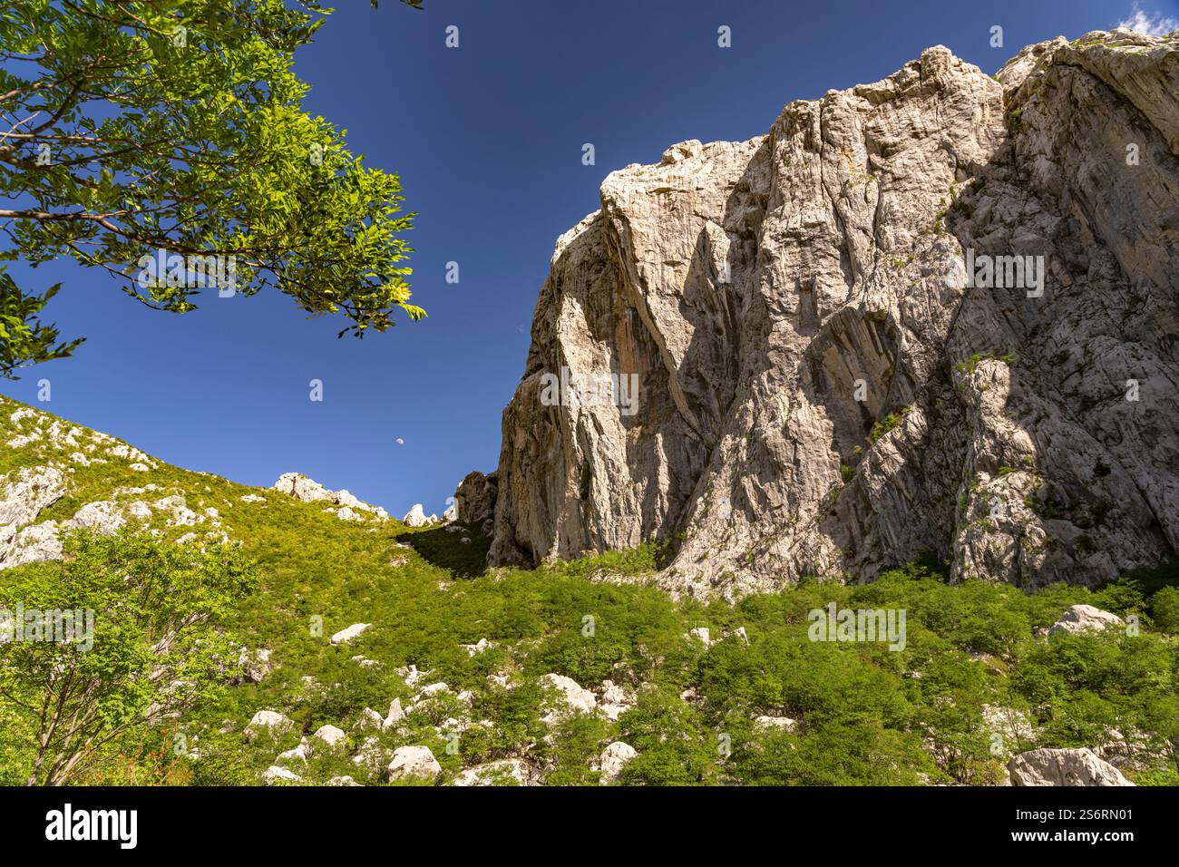 The Velika Paklenica Gorge in Paklenica National Park, Croatia, Europe ...