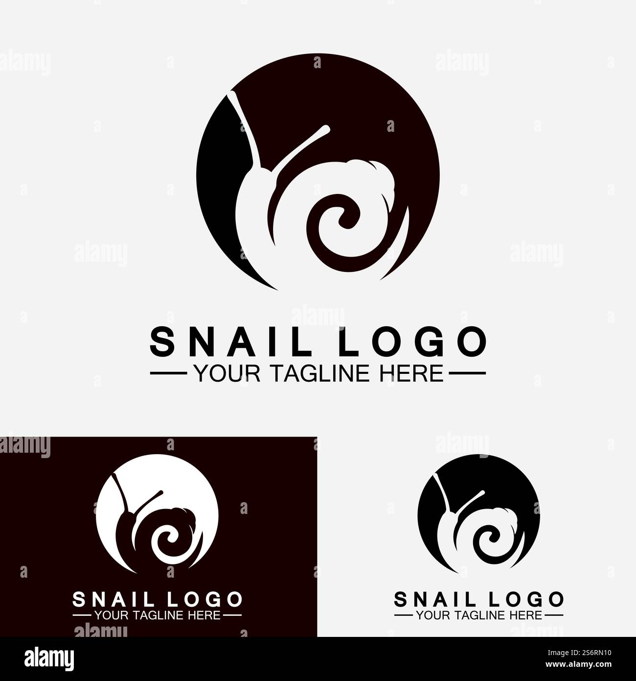 Snail Logo creative modern design inspiration vector Stock Vector Image ...