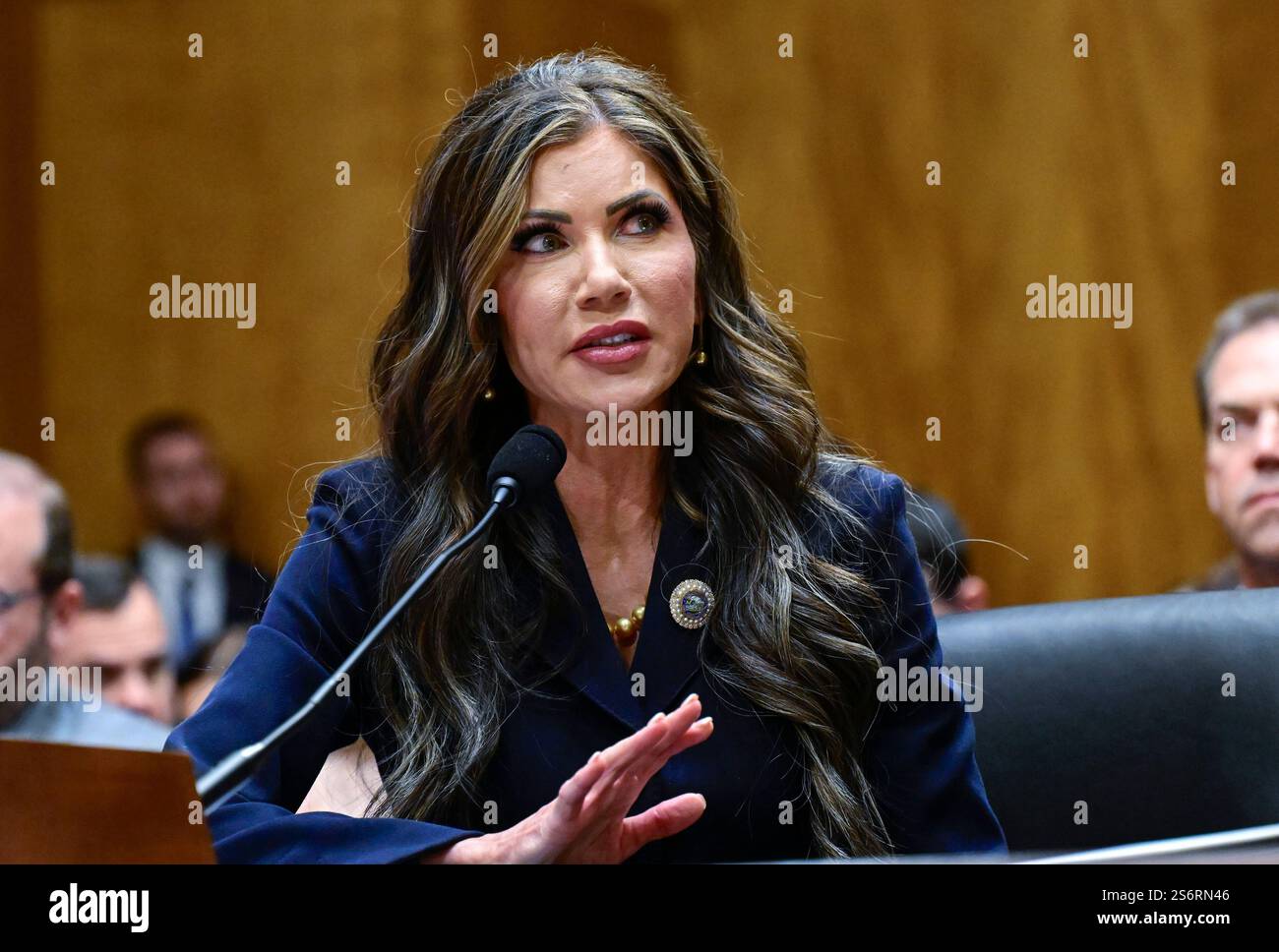 Dhs secretary kristi noem hi-res stock photography and images - Alamy