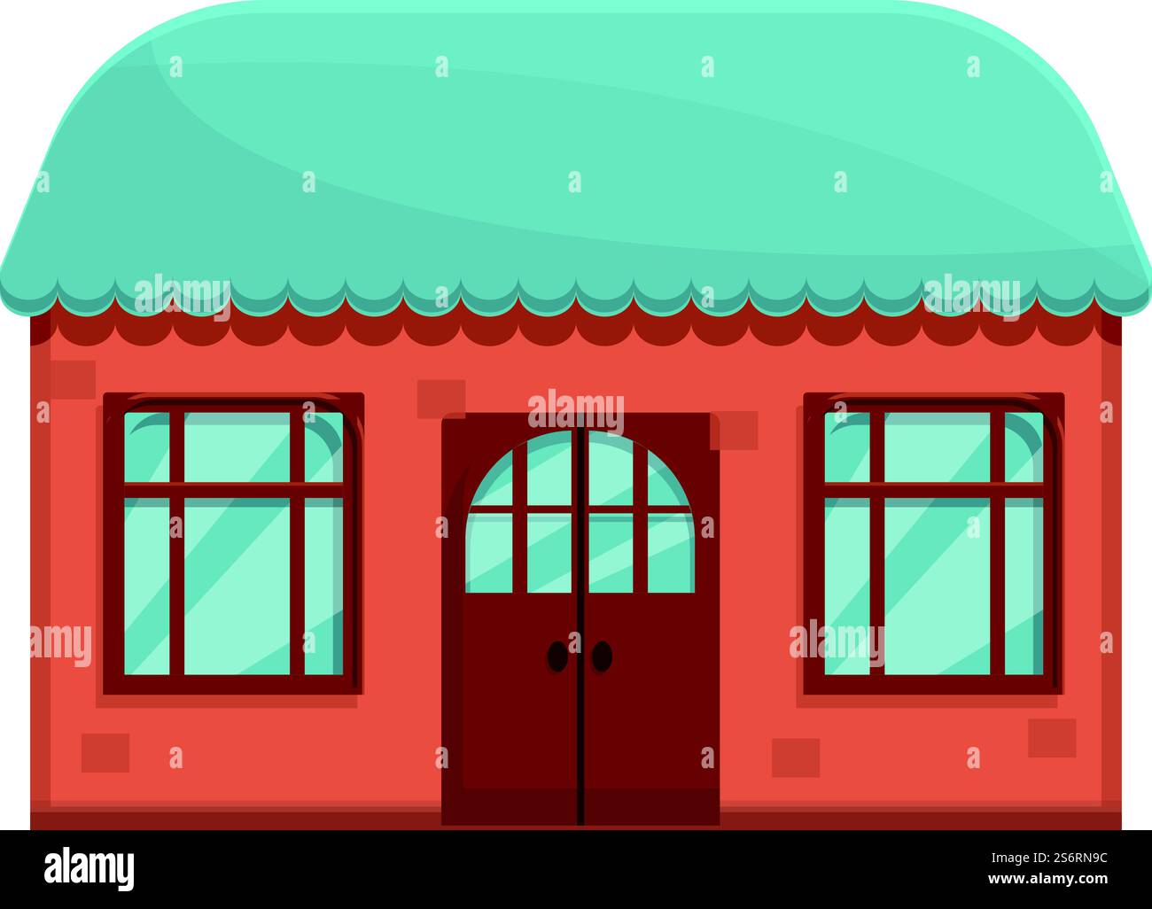 French street cafe icon cartoon vector. Drink restaurant. Business ...