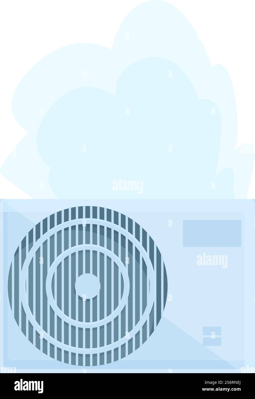 Repair air conditioner condition icon cartoon vector. Fix maintenance ...