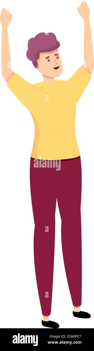 Self efficacy icon cartoon vector. Achievement goal. Development idea ... Self efficacy icon cartoon vector. Achievement goal. Development idea ...