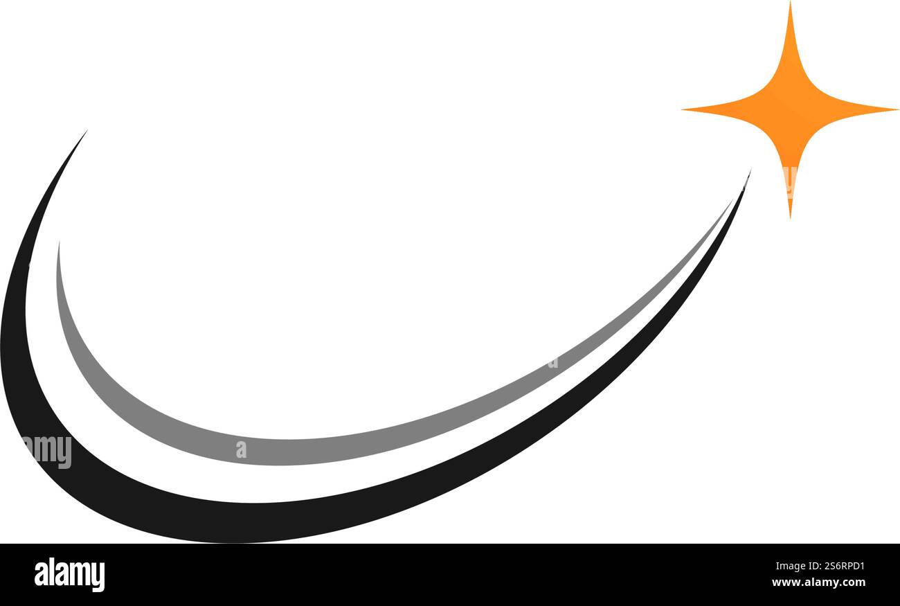 Swoosh logo illustration vector template Stock Vector Image & Art - Alamy