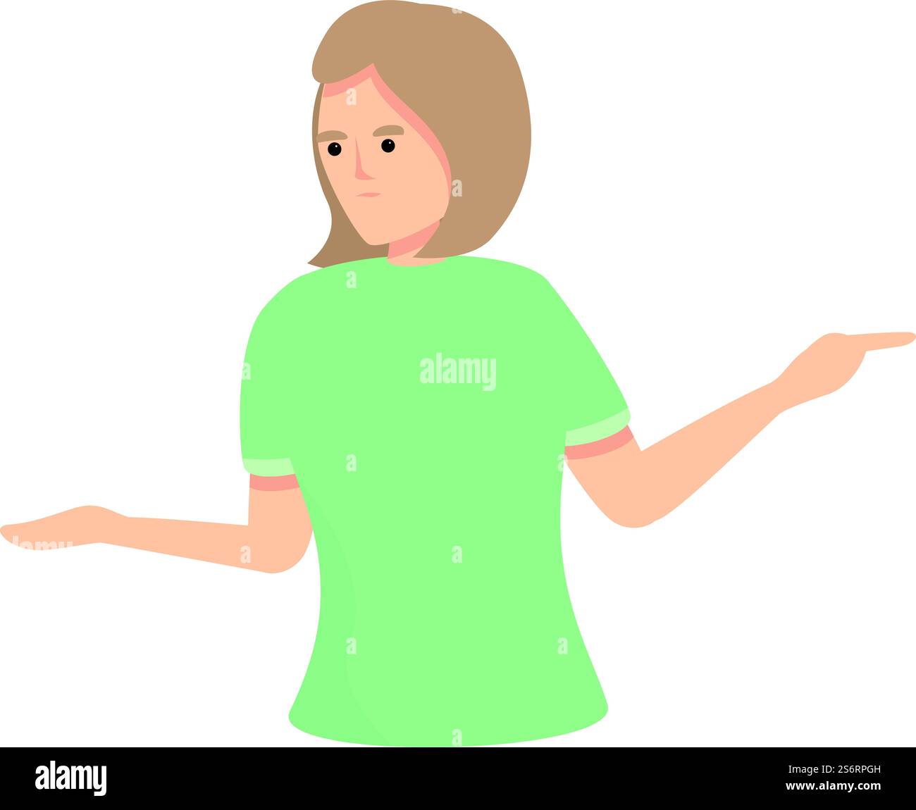 Woman choice icon cartoon vector. Vuca question. Ambiguity complex ...