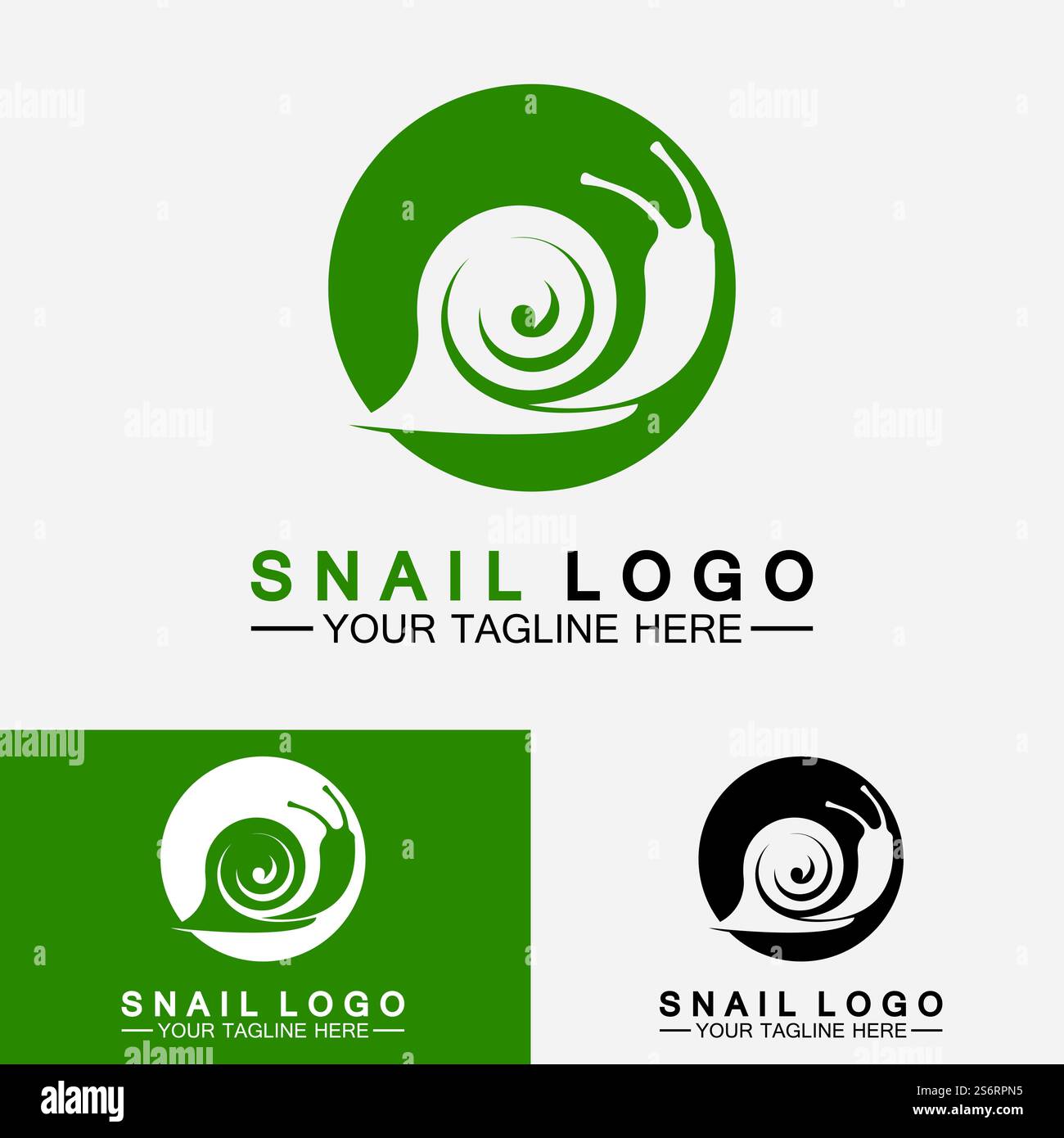 Snail Logo creative modern design inspiration vector Stock Vector Image ...