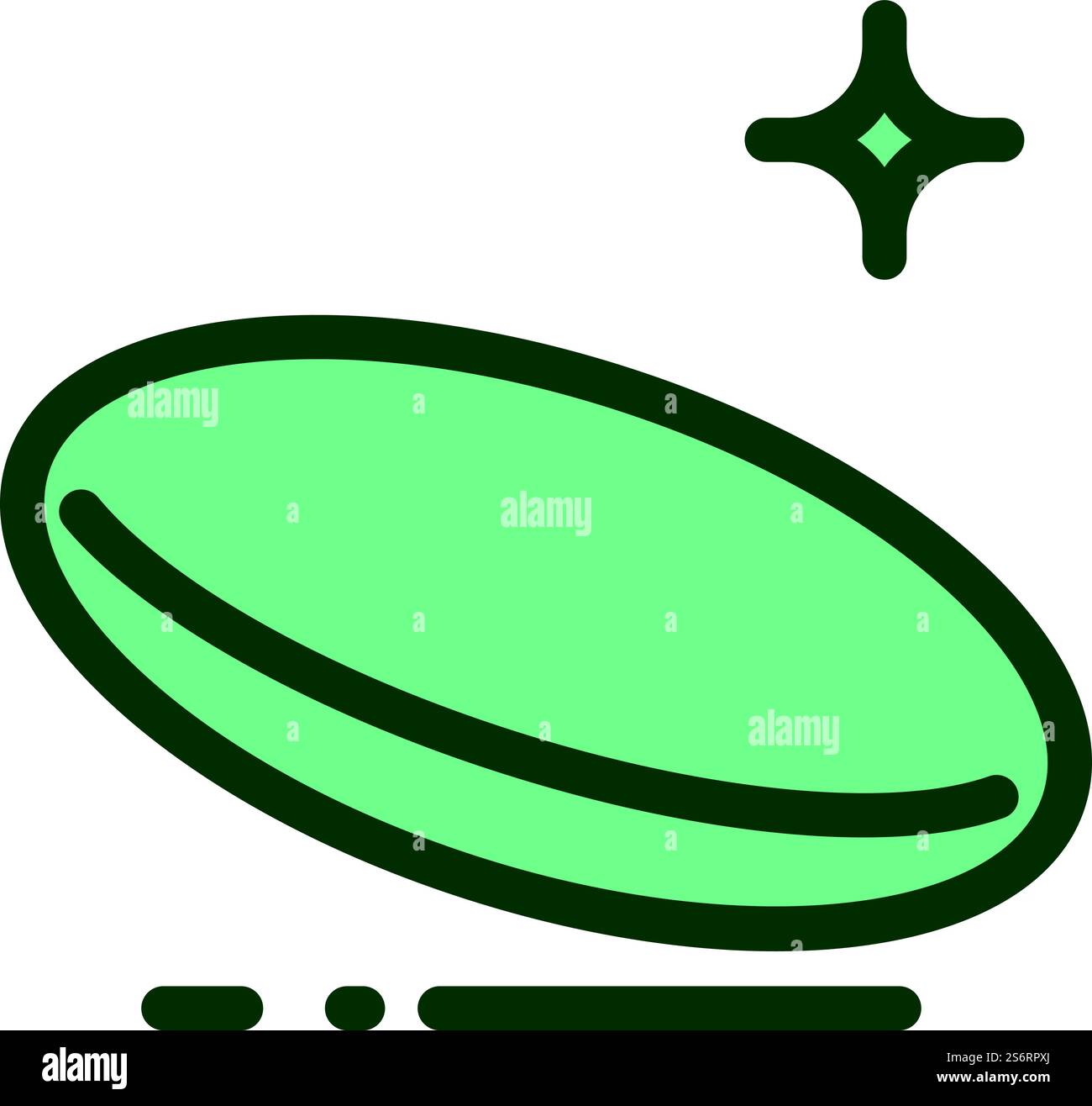 Pill capsule icon outline vector. Health antibiotic. Tablet pharma ...