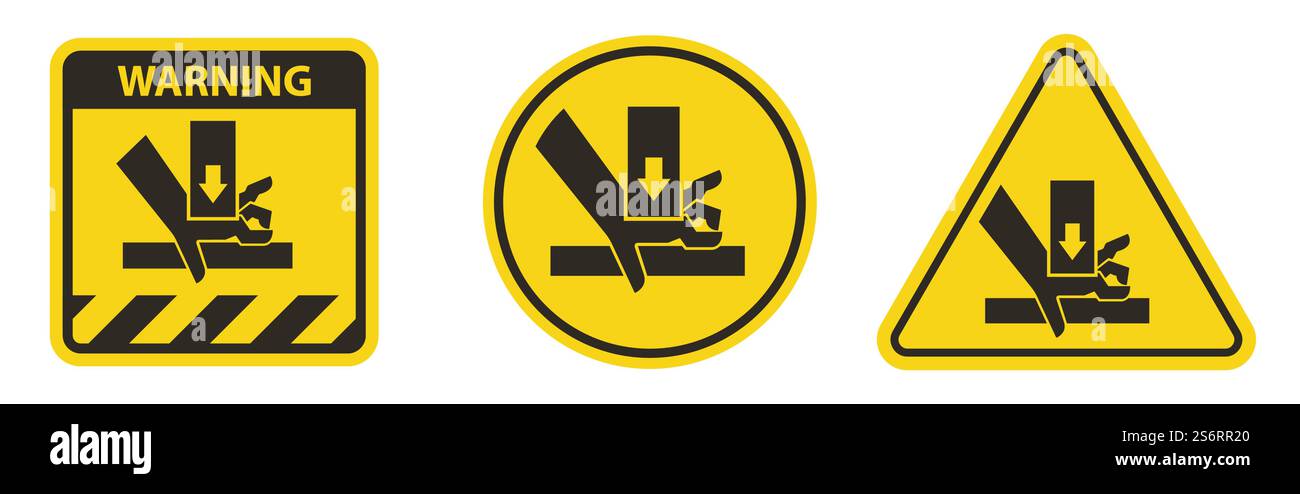 Caution above Cut Out Stock Images & Pictures - Alamy